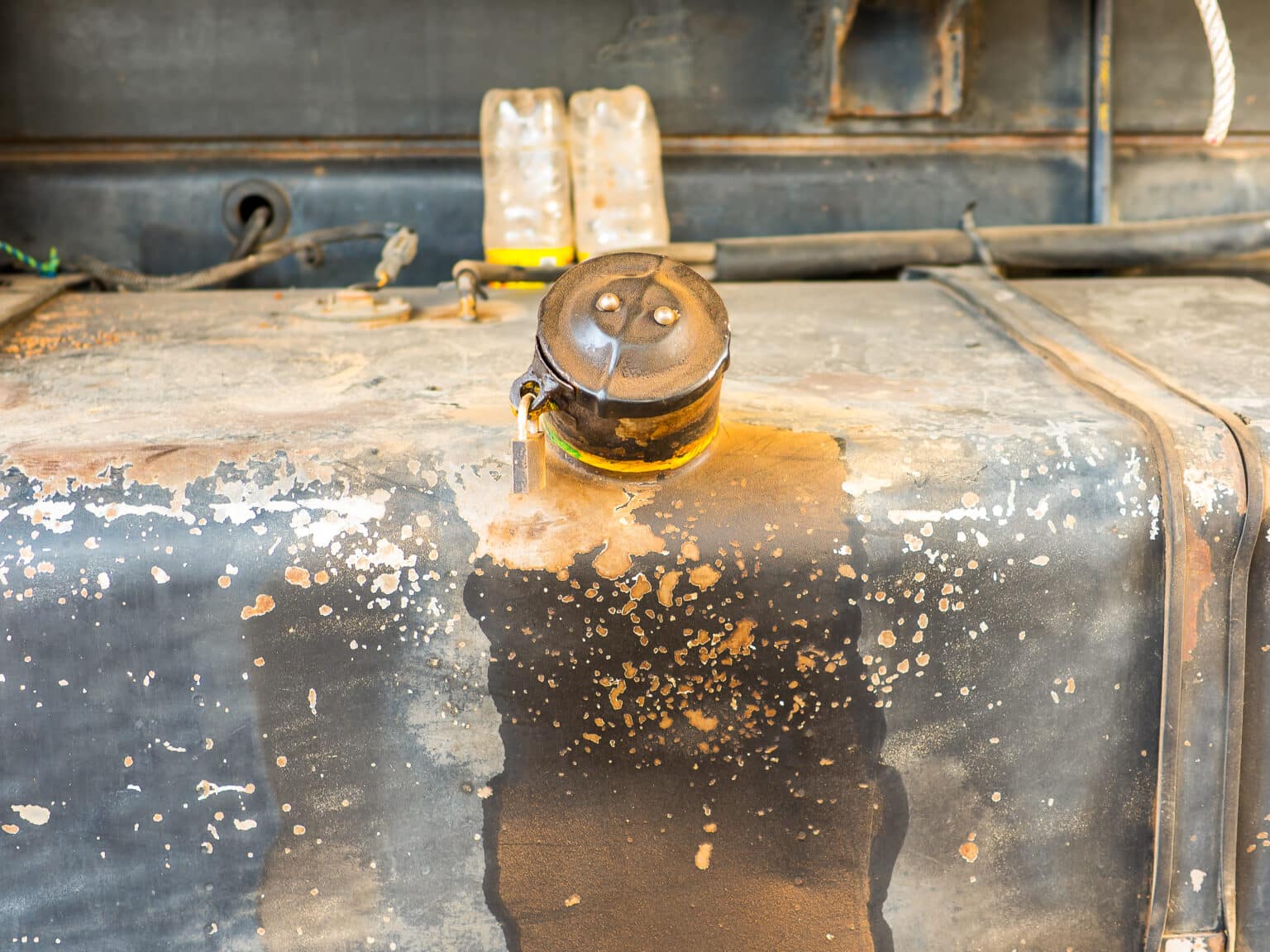 What to do in case of a heating oil leak or spillage