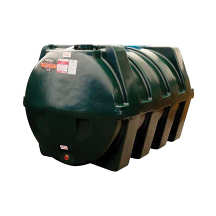 Carbery 2500 Litre Horizontal Single Skin Oil Tank | OFTEC