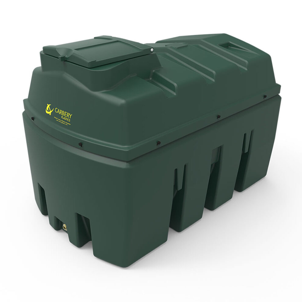 Carbery 2500 Litre Horizontal Bunded Oil Tank | OFTEC